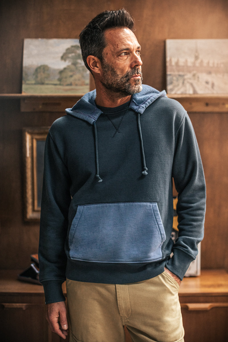 Fielder Hoodie Navy | Men's Hoodie | &SONS