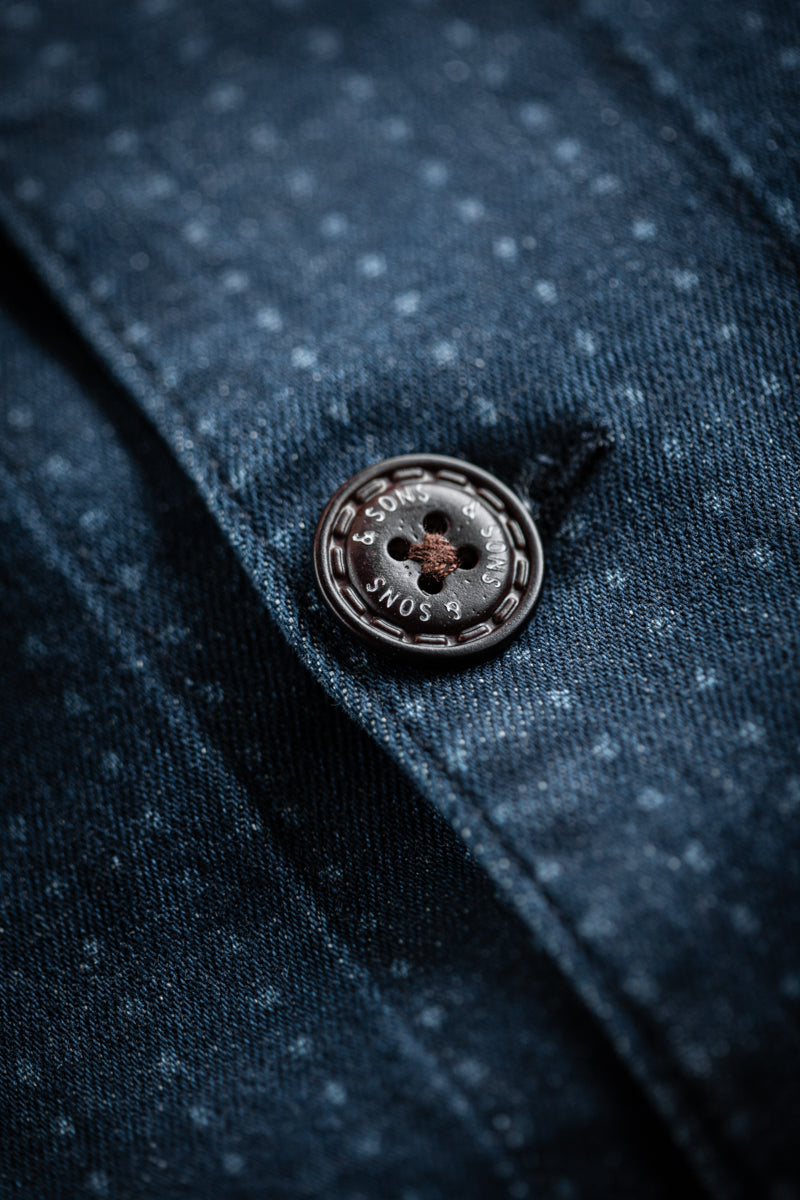 &SONS Stockton Jacket Indigo – www.andsons.us