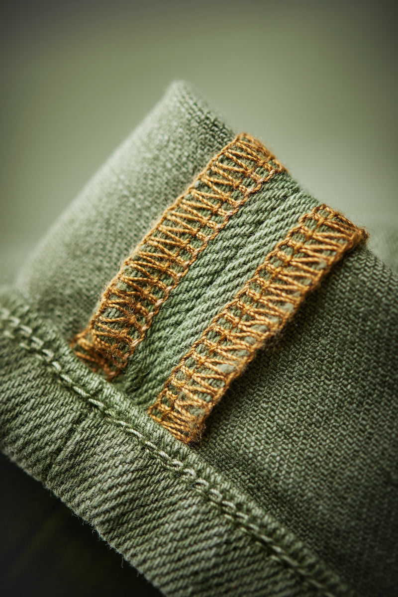Brandon Overdyed Jean Army Green – www.andsons.us