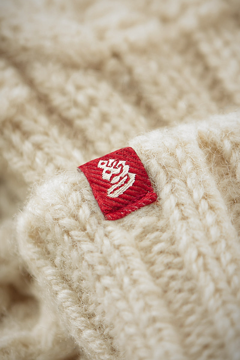 &SONS Clyde Knit Jumper Ecru – www.andsons.us &SONS Clyde Knit Jumper Ecru – www.andsons.us