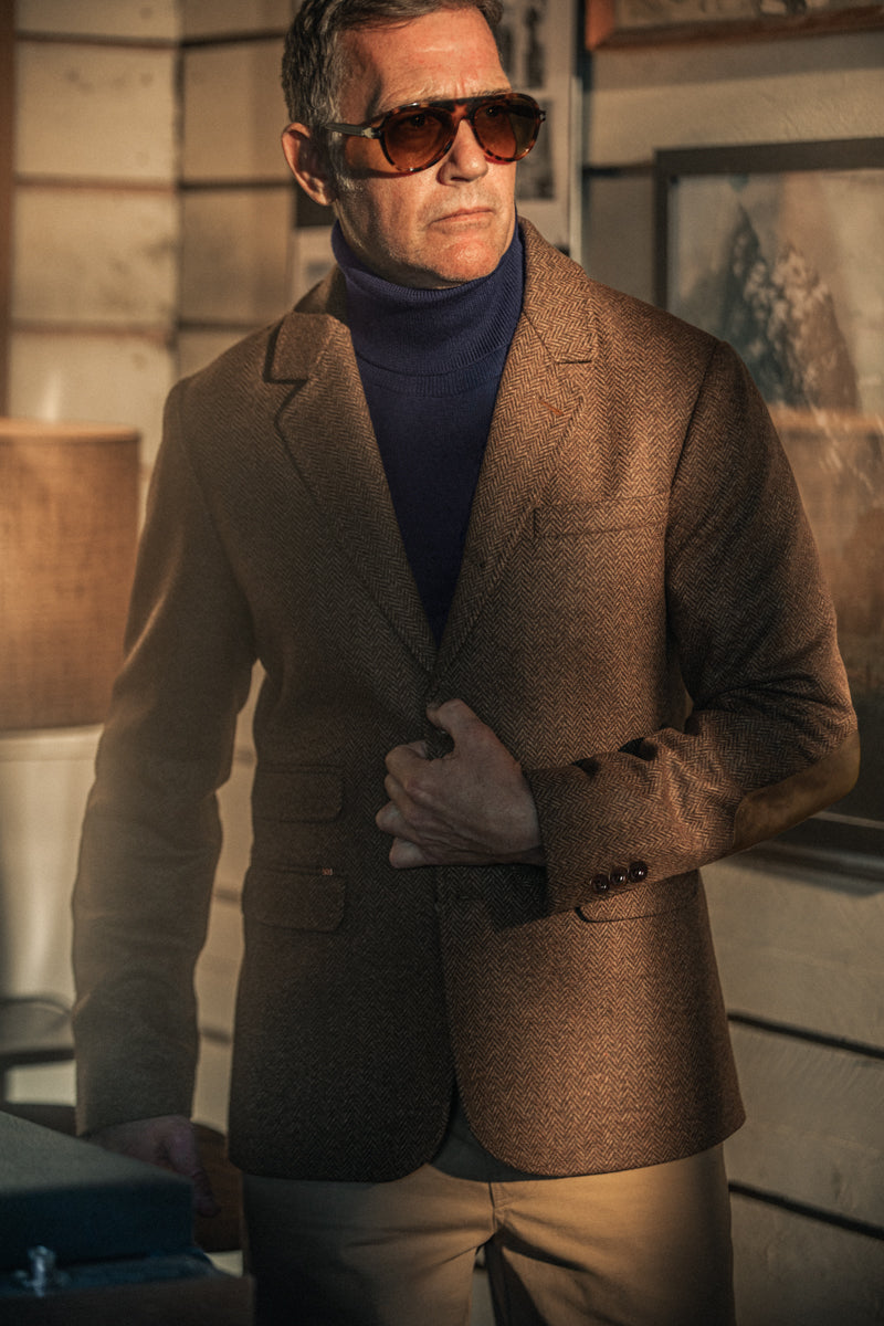 McQueen Clay Blazer Brown | Men's Blazer | &SONS