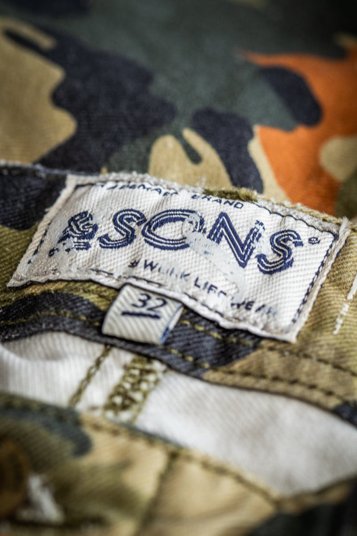 &SONS Surplus Army Shorts Camo – www.andsons.us
