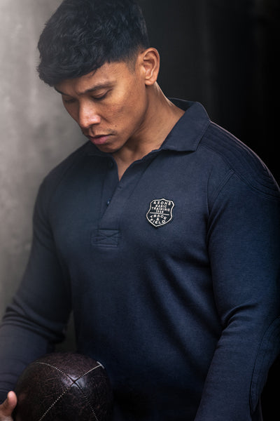 &SONS Winger Rugby Top Navy – www.andsons.us